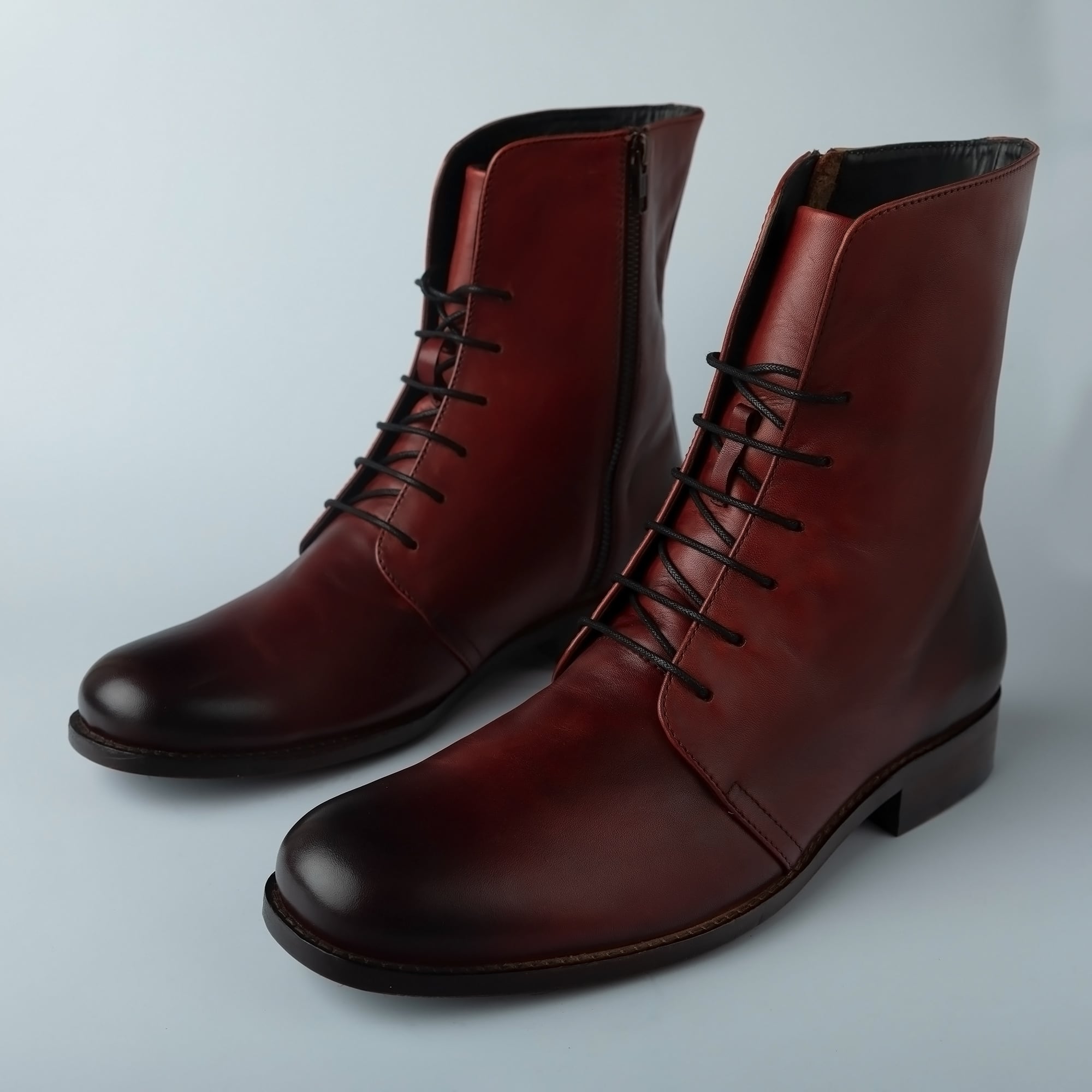 BRICK RED BOOTS - MINDFUL, STYLISH & SUSTAINABLE FASHION | Zasta Studio ...
